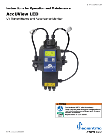 HF scientific AccUView LED Installation Instructions | Manualzz