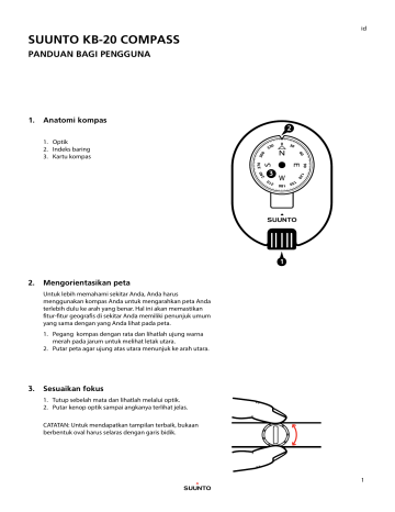 Suunto KB-20 Panduan pengguna | Manualzz