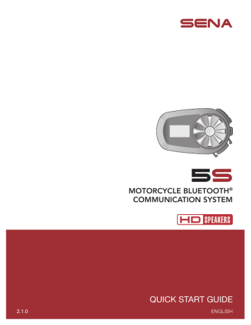 Sena 5S Quick Start Guide | Manualzz