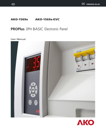 9.3.- Fan control. AKO 1569x PROPlus 3PH BASIC Electronic Panel ...