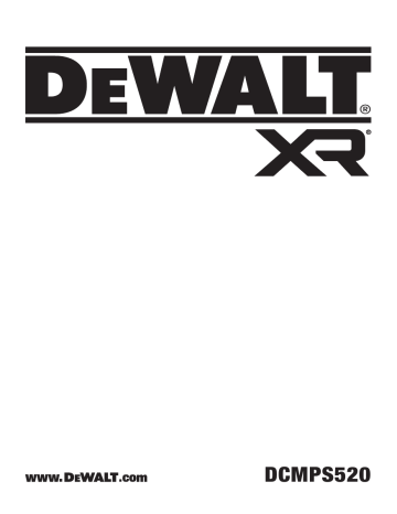 DeWALT DCMPS520P2 Pruner Instruction Manual | Manualzz