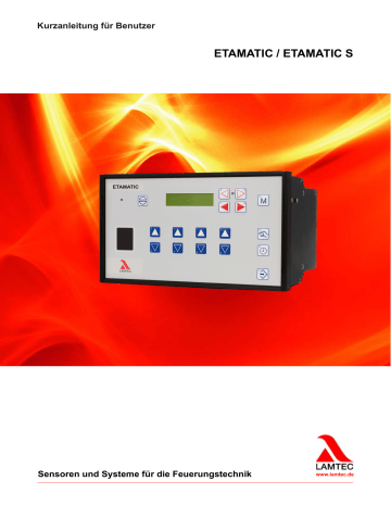 Lamtec ETAMATIC/ETAMATIC S Schnellstartanleitung | Manualzz