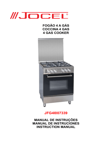 Jocel JFG4I007339 Fogão Instruction manual | Manualzz