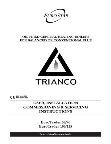 Trianco Eurotrader 90 User, Installation, Commissioning & Servicing ...