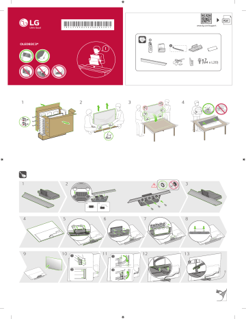 LG OLED83C36LA Quick Setup guide | Manualzz