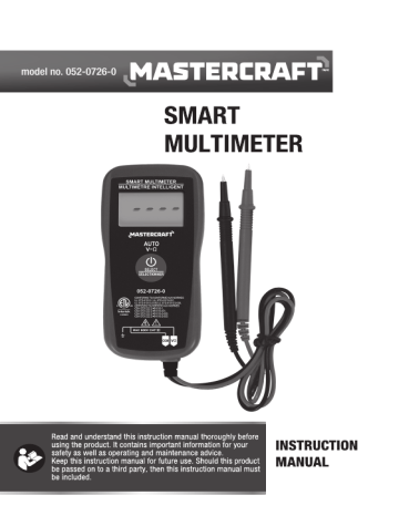 Mastercraft Smart Meter Owner Manual | Manualzz