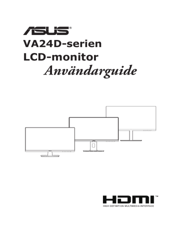 Asus VA24DQLB-W Monitor Användarguide | Manualzz