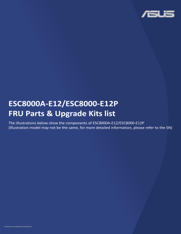Asus ESC8000A-E12 Servers & Workstation Owner's Manual | Manualzz