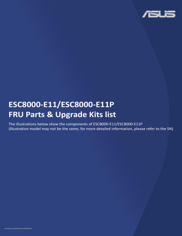 Asus ESC8000-E11 Servers & Workstation Owner's Manual | Manualzz