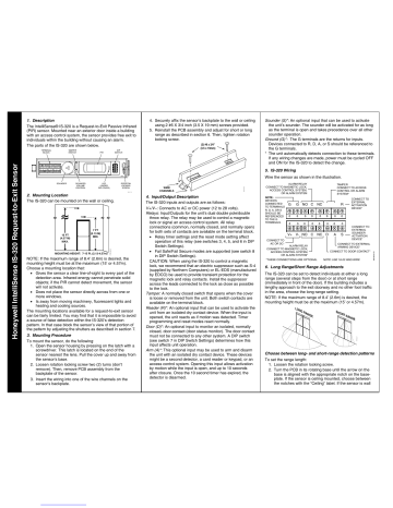 IntelliSense IntelliSense IS-320 Manual | Manualzz