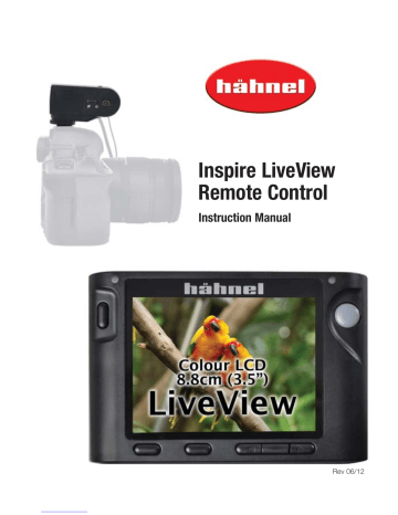 Hahnel Inspire Instruction Manual | Manualzz