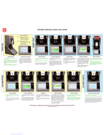 RKI Instruments GX-6000 User Manual | Manualzz