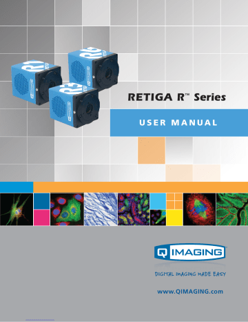 Q Imaging Retiga R3, Retiga R6 User Manual | Manualzz