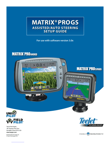 TeeJet Technologies MATRIX PRO940gs Setup Manual | Manualzz
