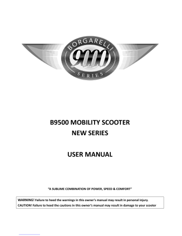 One Rehab B9500 User Manual | Manualzz