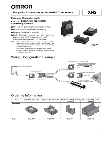 Omron XN2 Manual | Manualzz