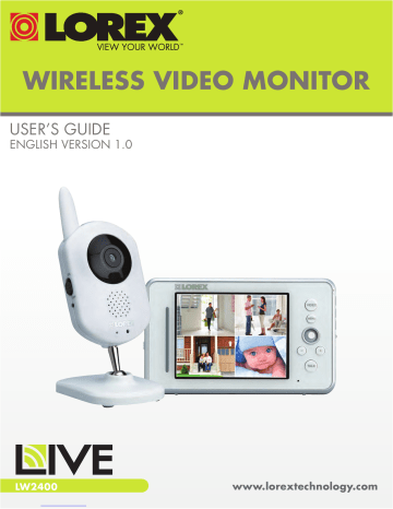 Viewing your camera on an Android smartphone or tablet. Lorex LW2400 ...