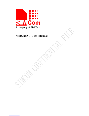 2 Package Information. Shanghai Simcom UDV-1403022014008, SIM5320AL | Manualzz