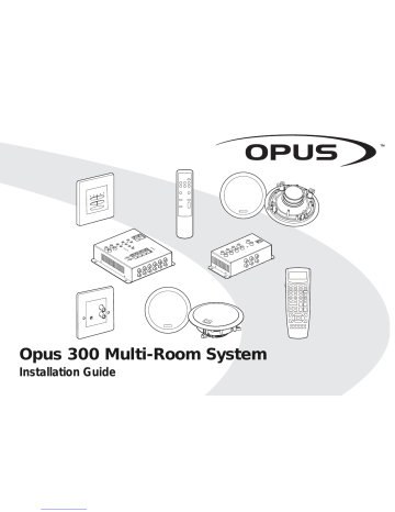 Opus 300 Installation guide | Manualzz