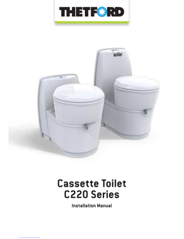 Thetford C223-CS, C223-S Installation Manual | Manualzz