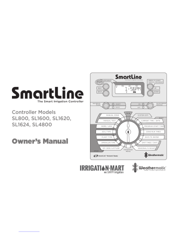 Weathermatic smartline SL1624 Owner's Manual | Manualzz