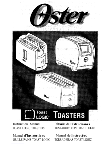 Oster TOASTERS Instruction Manual | Manualzz