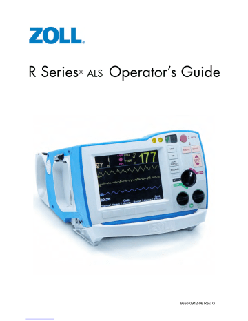 ZOLL R Series Operator's Manual | Manualzz