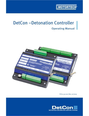 Motortech DetCon series, DetCon20 Operating Manual | Manualzz