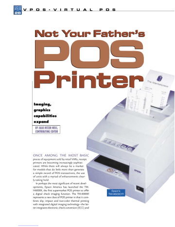 Star TSP600 Brochure | Manualzz