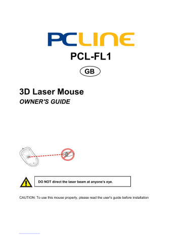 PC LINE PCL-FL1 Owner's Manual | Manualzz