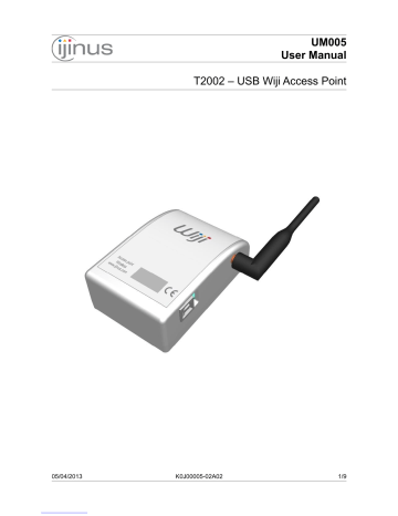 Ijinus T2002 User Manual | Manualzz
