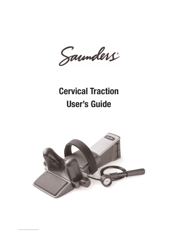Saunders Cervical Traction User Manual - Download & Read Online | Manualzz