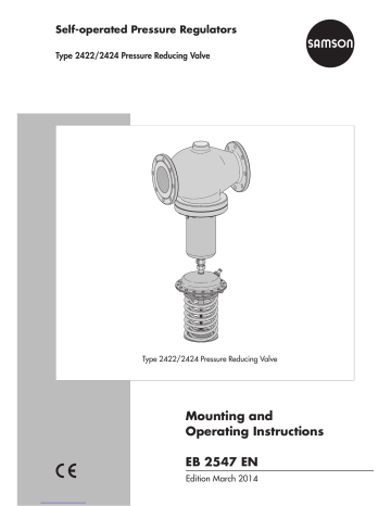 Samson 2422 series Mounting And Operating Instructions | Manualzz