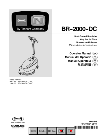 Nobles BR-2000-DC Mode d'emploi | Manualzz