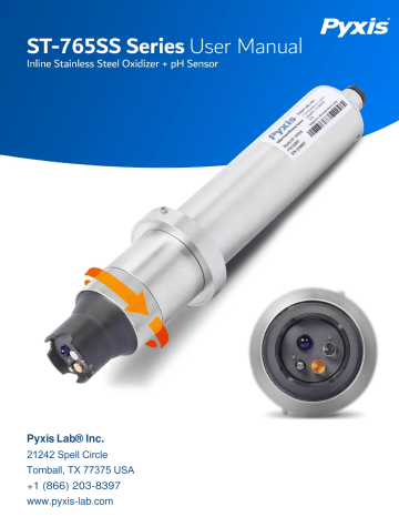Pyxis ST-765SS Series User Manual | Manualzz
