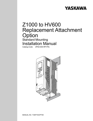 Yaskawa HV600 Drive Installation manual | Manualzz