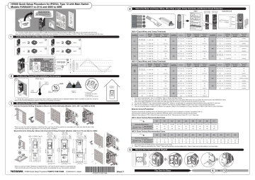 Yaskawa HV600 Drive Installation Guide | Manualzz