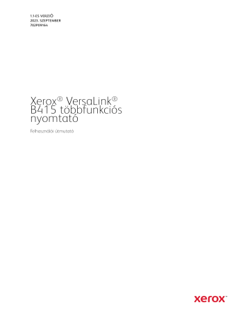 Xerox VersaLink B415 Multifunction Printer User Guide | Manualzz
