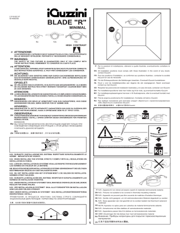 iGuzzini QS71 Blade R downlight Installationsanleitung | Manualzz