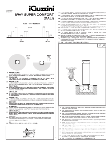 iGuzzini EP05 iWay round Guide d'installation | Manualzz