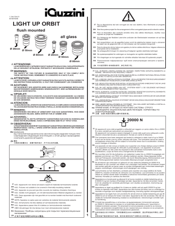 iGuzzini ER54 Light Up Guide d'installation | Manualzz
