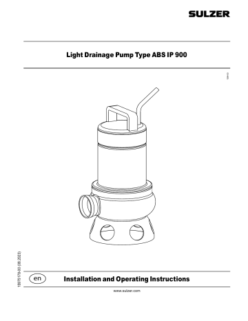 Sulzer IP 900 Installation Instructions | Manualzz