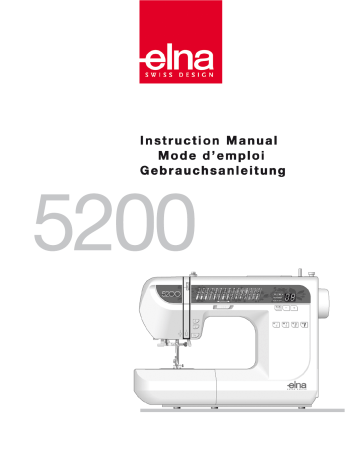ELNA 5200 instruction manual | Manualzz