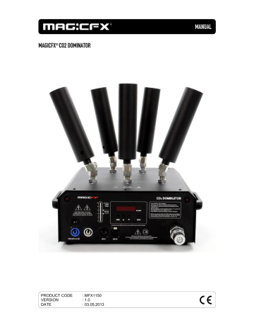 MAGIC FX CO2 Dominator Manual | Manualzz