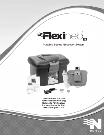 Flexineb E3 Portable Equine Nebuliser System Instruction manual | Manualzz