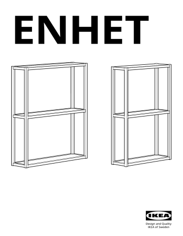 IKEA ENHET Corner kitchen Mode d'emploi | Manualzz