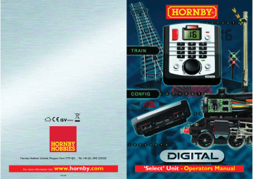 Hornby R8213 Select DCC Controller Owner's Manual | Manualzz