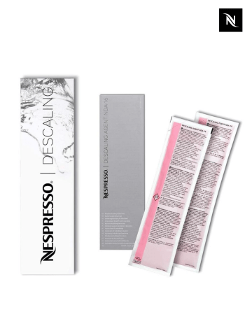 Nespresso NDA-16 Descaling Kit Instructions | Manualzz