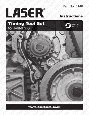 Laser 5148 Engine Timing Tool Kit Instructions | Manualzz