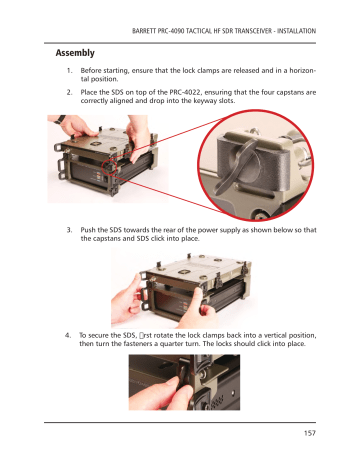 BARRETT PRC-4090 Tactical HF SDR Transceiver Installation Guide | Manualzz